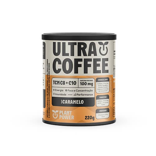 Suplemento Alimentar Ultra Coffee Caramelo Pote 220g