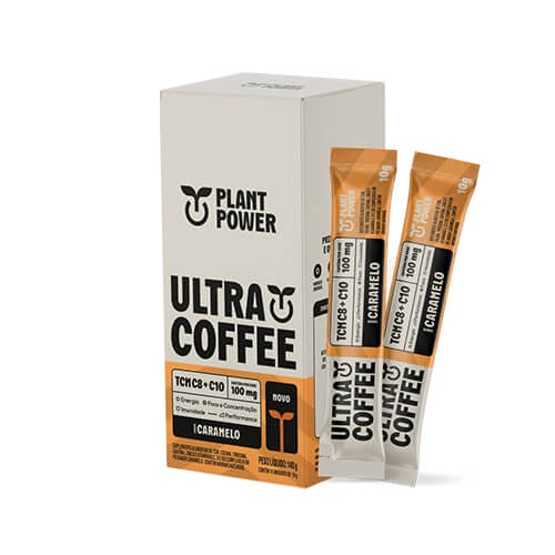 Suplemento Alimentar Ultra Coffee Caramelo Stick Caixa com 14 un de 10g